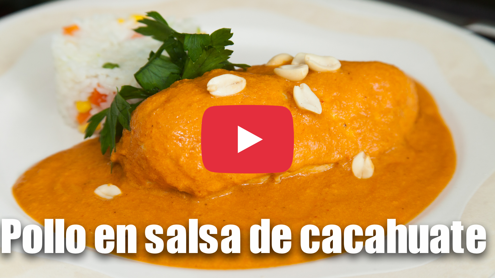 Pollo en salsa de cacahuate – Gaby Cervello